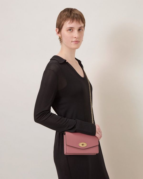 Mulberry | Small Darley | Pink Scrumpy Small Classic Grain | Gifts