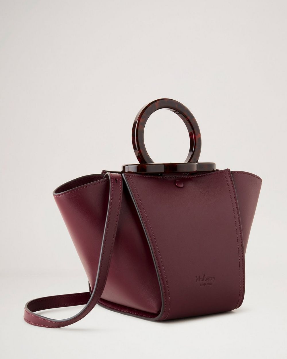 Mini Tasche mit Rider‘s Tragegriff | Seidiges Kalbsleder in ...