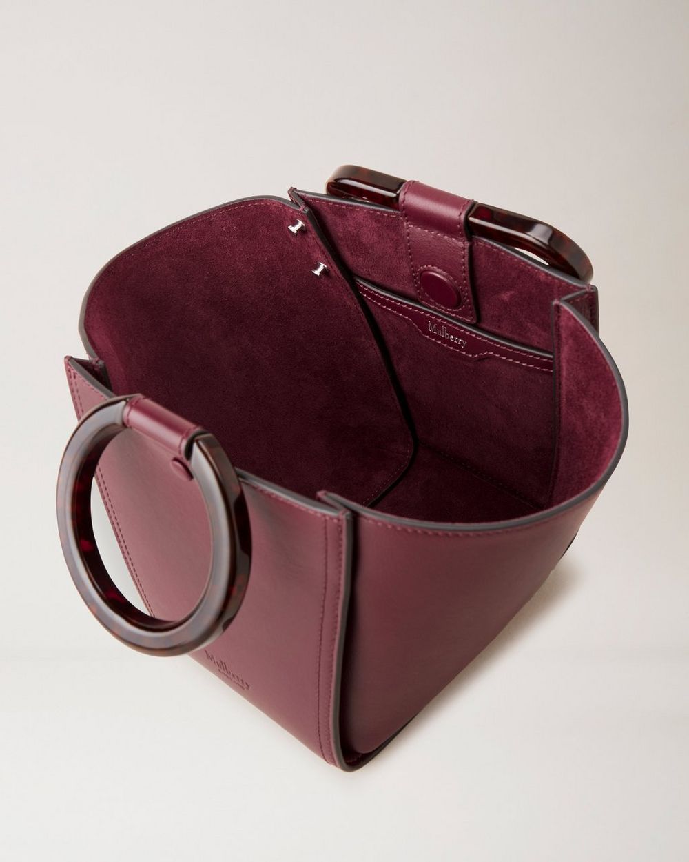 Mini Tasche mit Rider‘s Tragegriff | Seidiges Kalbsleder in ...