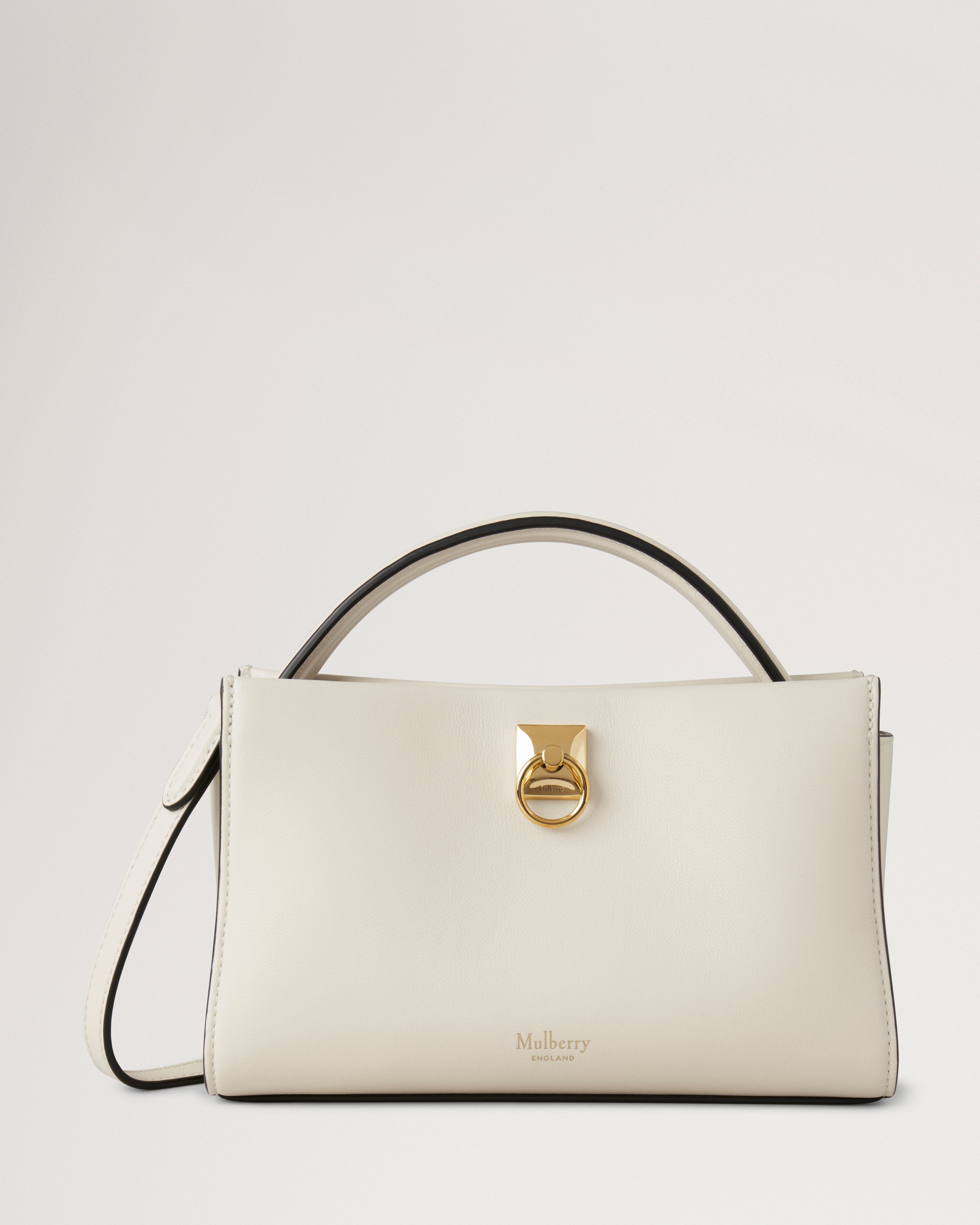 Mini Iris | Eggshell Micro Classic Grain | Women | Mulberry