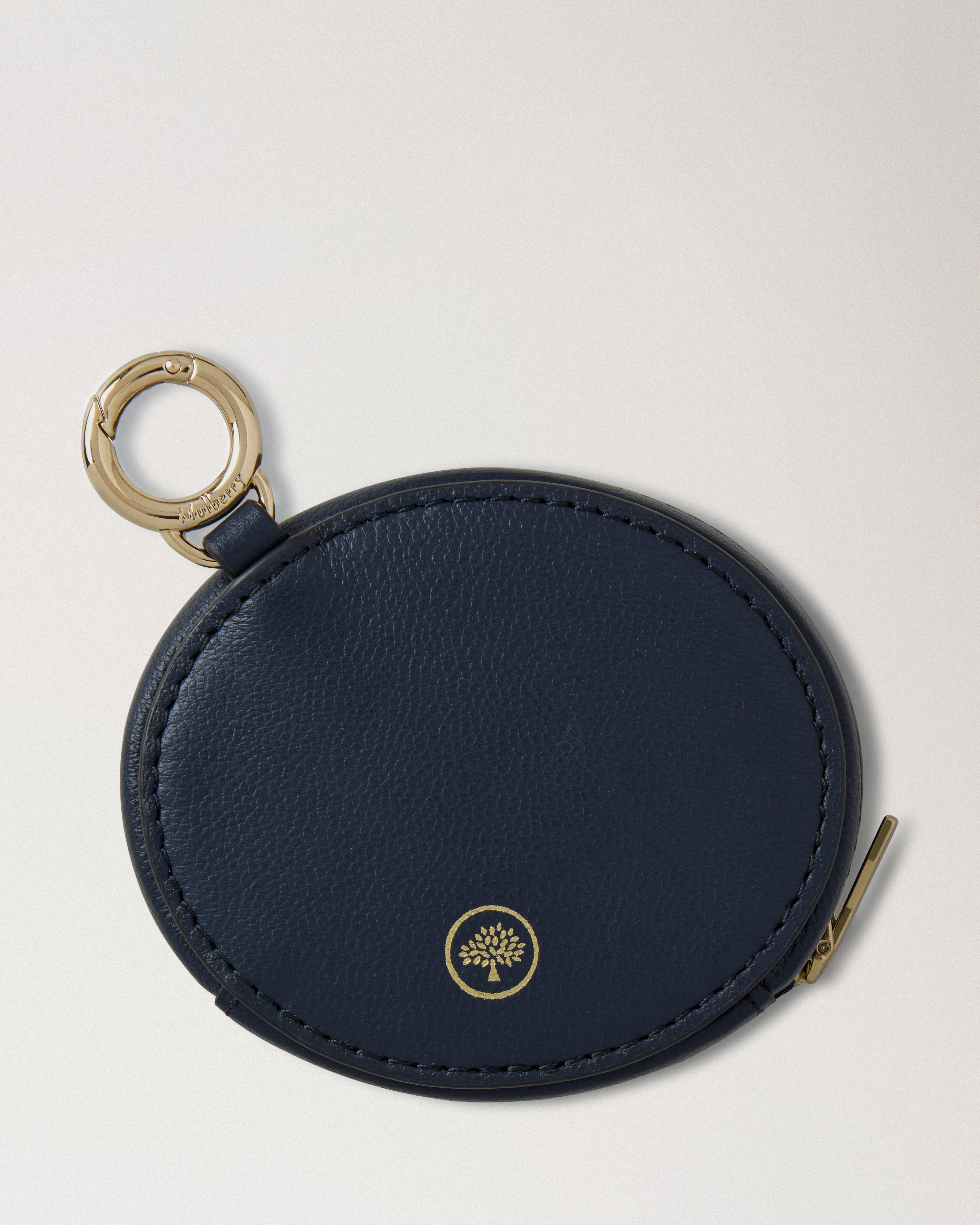Mulberry | Zipped Case Keyring | Night Sky Micro Classic Grain