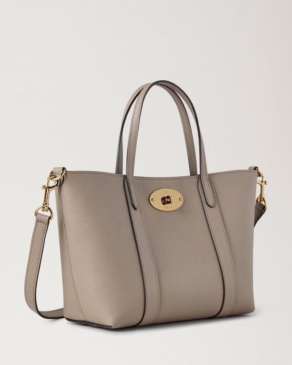 Mulberry | Mini Bayswater Tote | Feine, klassische Narbung in Cashmere ...