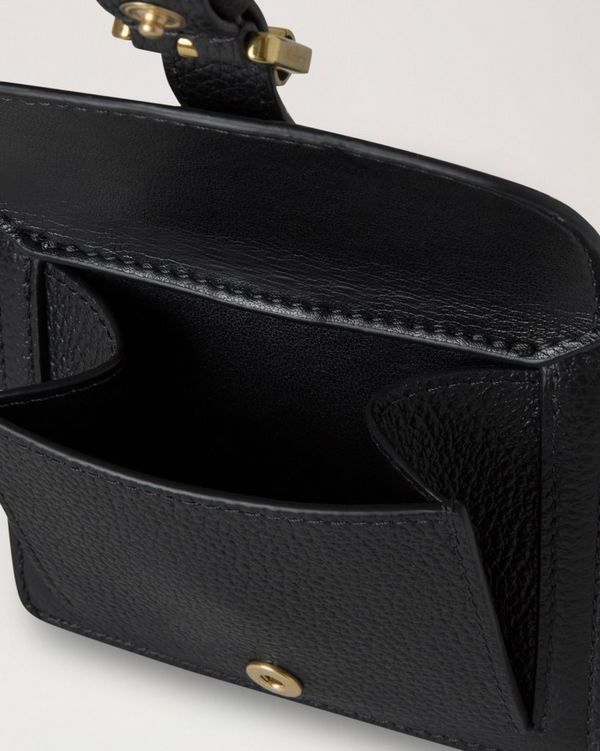 Mulberry | Roxanne Wallet | Black Small Classic Grain | Roxanne