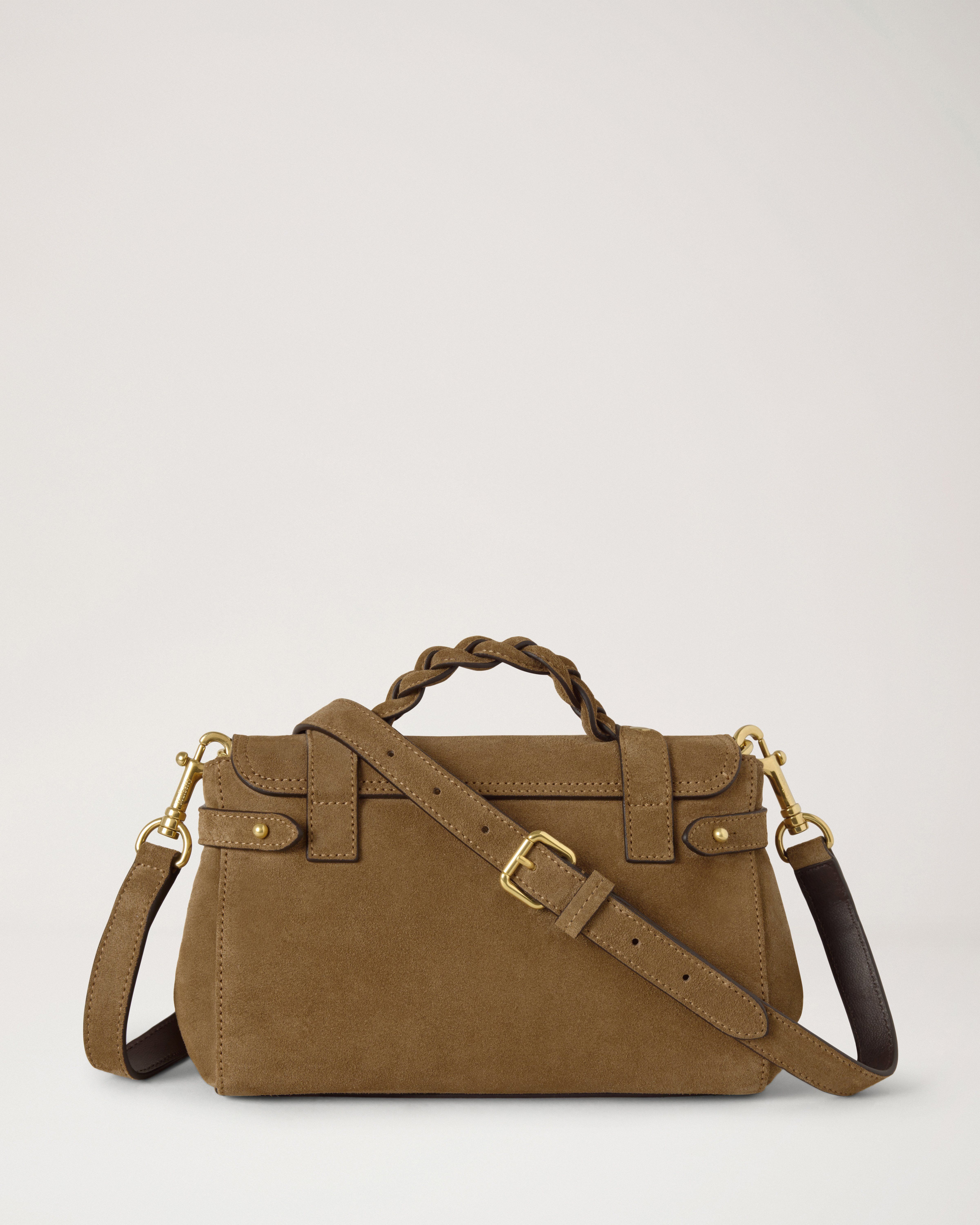 Mulberry | Mini Alexa | Salcombe Sand Suede | Family