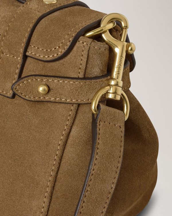 Mulberry | Mini Alexa | Salcombe Sand Suede | Family