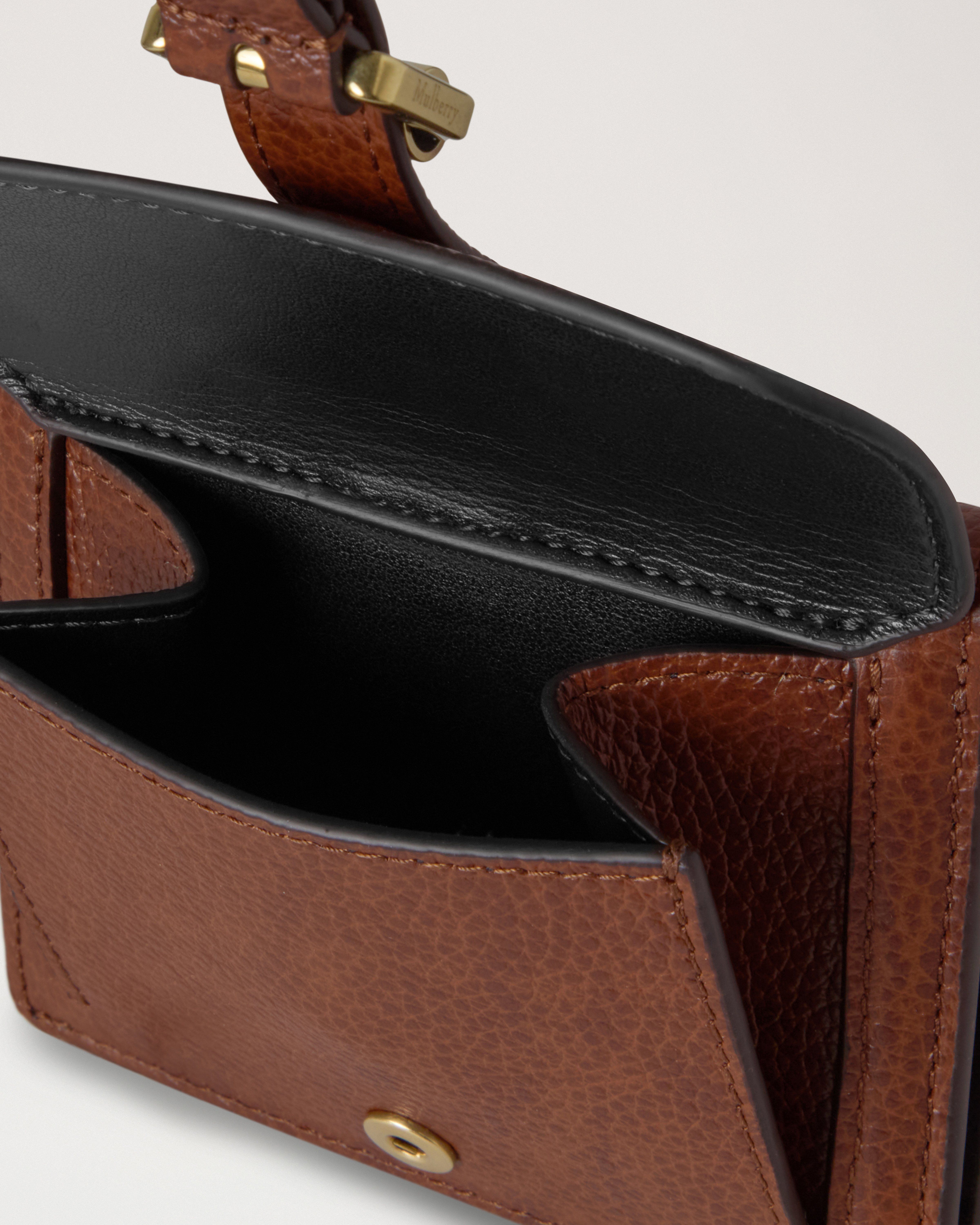Mulberry | Roxanne Wallet | Oak Two Tone Small Classic Grain