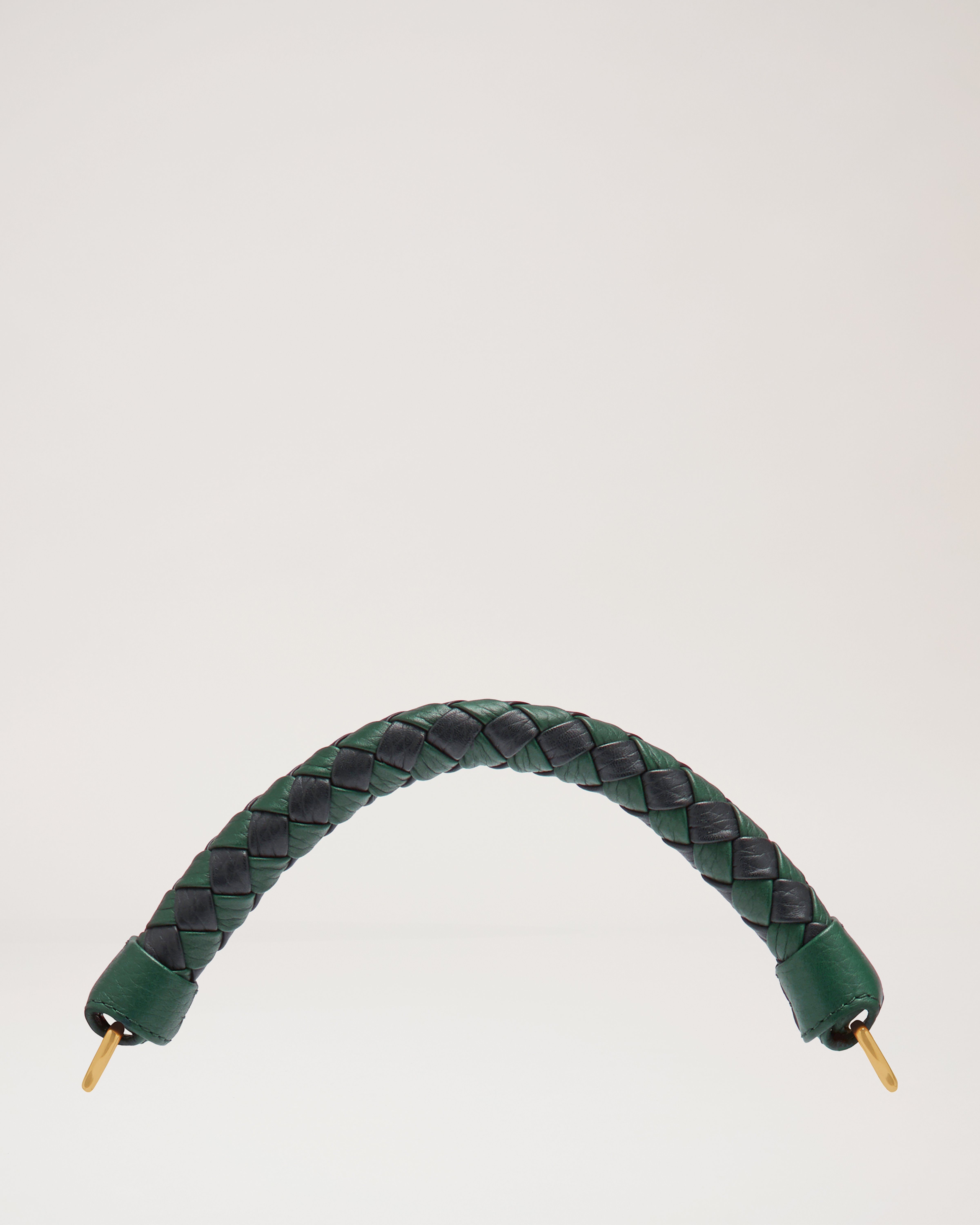 Iris Handle | Mulberry Green & Black Heavy Grain & Silky Calf | Iris ...