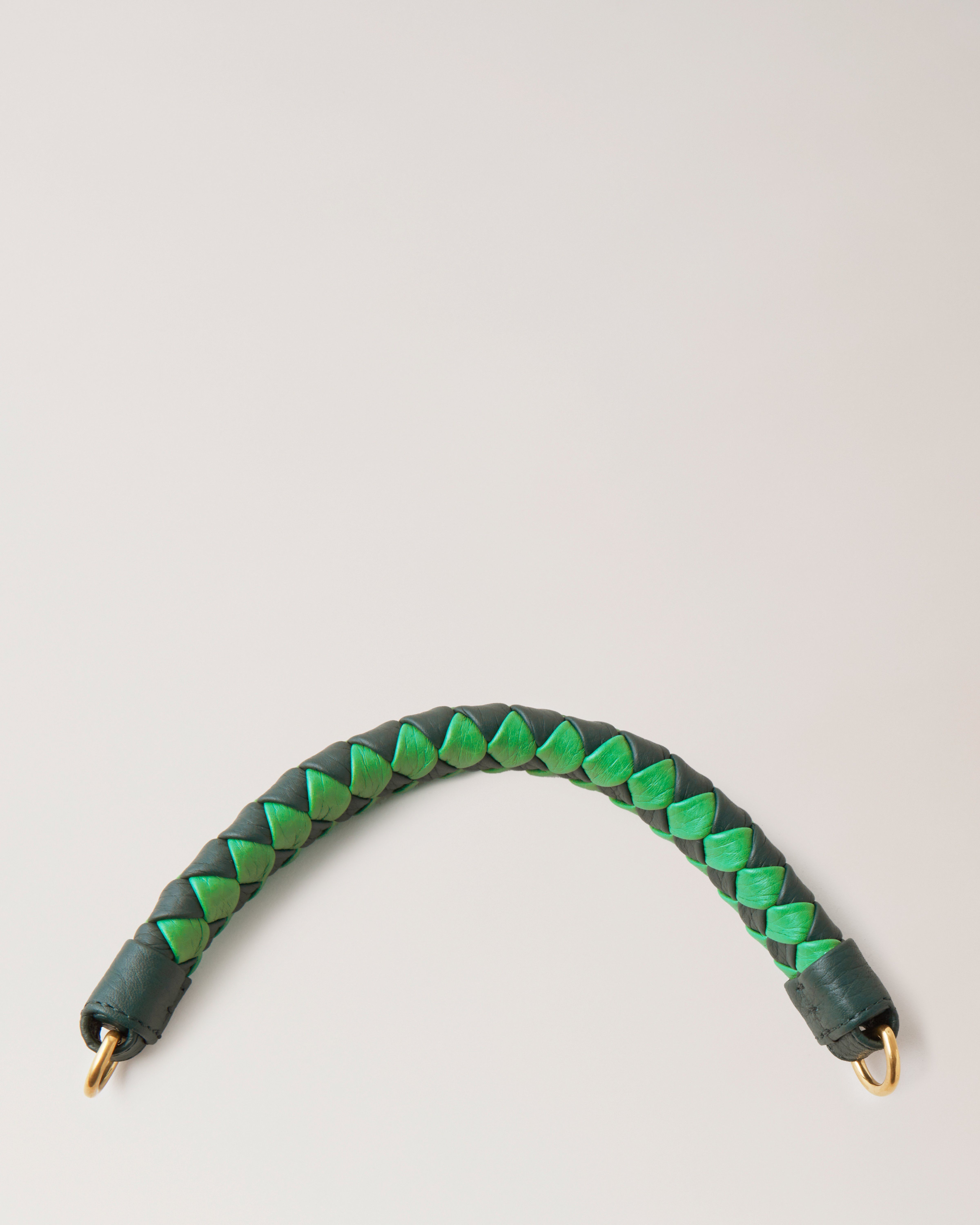 Iris Handle | Mulberry Green & Lawn Green Heavy Grain | Personalisation ...