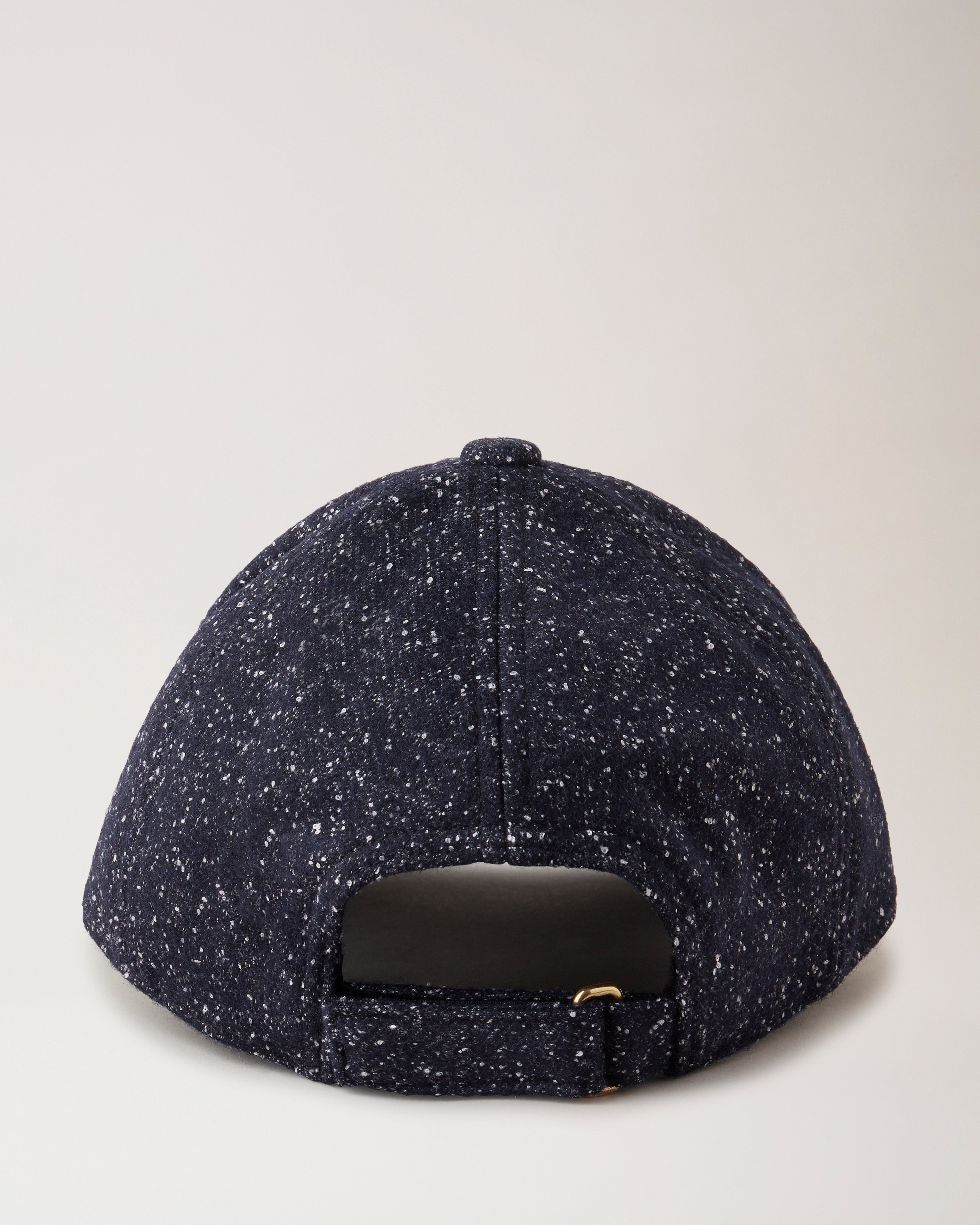 Wool Fleck Baseball Cap | Night Sky Mixed Material | Women | Mulberry
