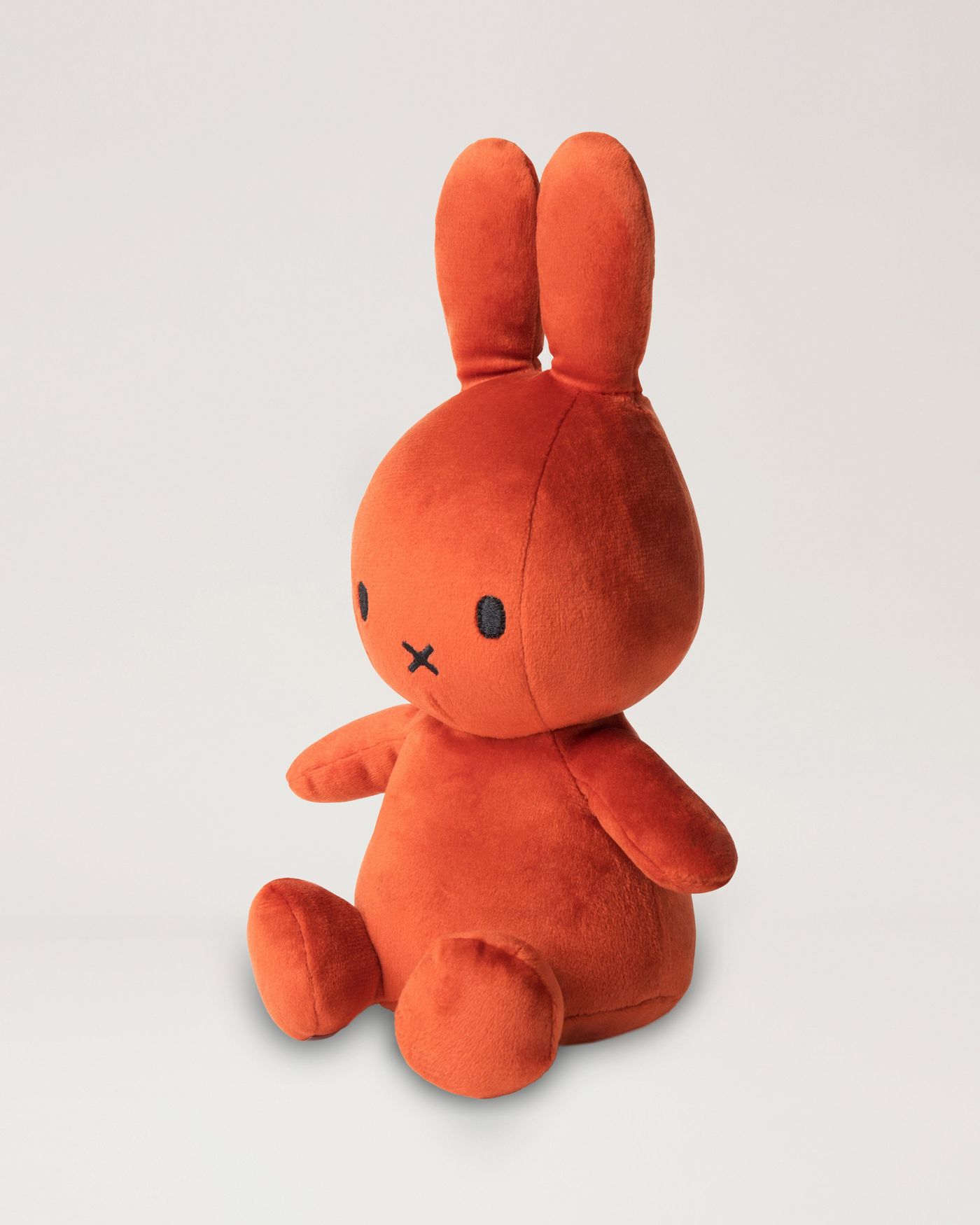 Mulberry x Miffy - Miffy Sitting Velvetine | Red Velveteen | Mulberry x ...