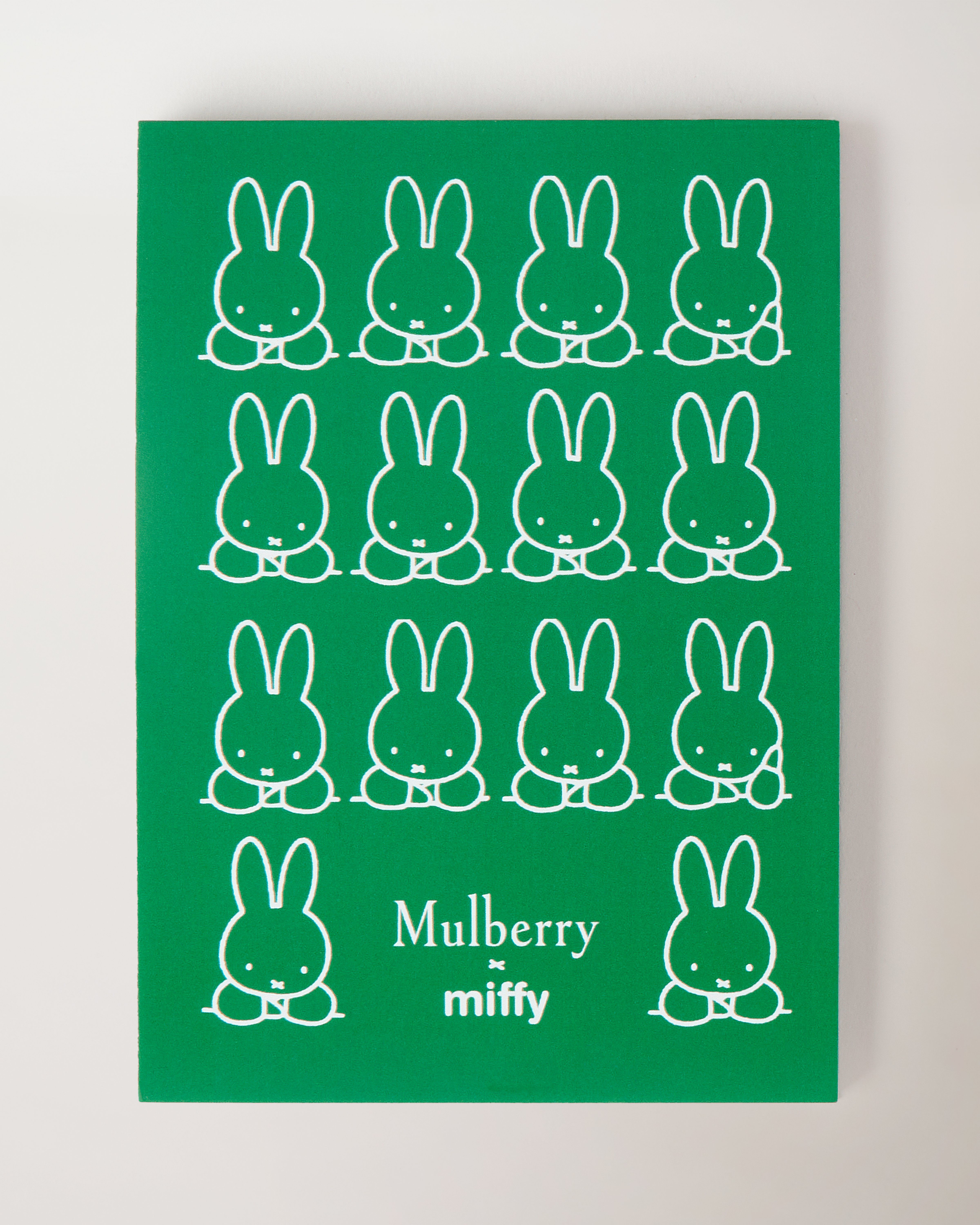 Mulberry x Miffy - Miffy Notepad A6 | Green Paper | Mulberry x Miffy ...