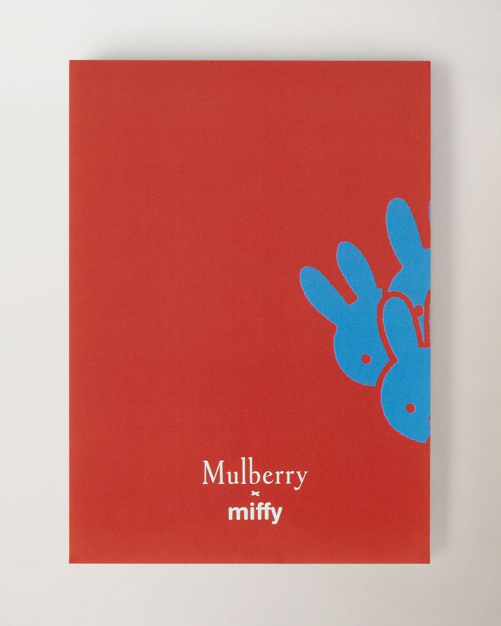 Mulberry x Miffy - Miffy Notepad A6 | Red Paper | Mulberry x Miffy | Mulberry