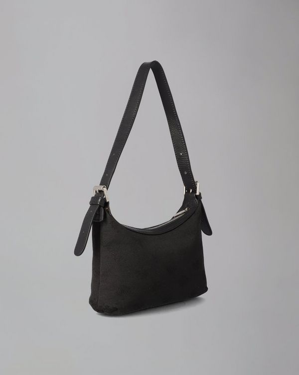 Pimlico Logo | Pre-Loved | Black Logo Woven Canvas | Pre-Loved Women's ...