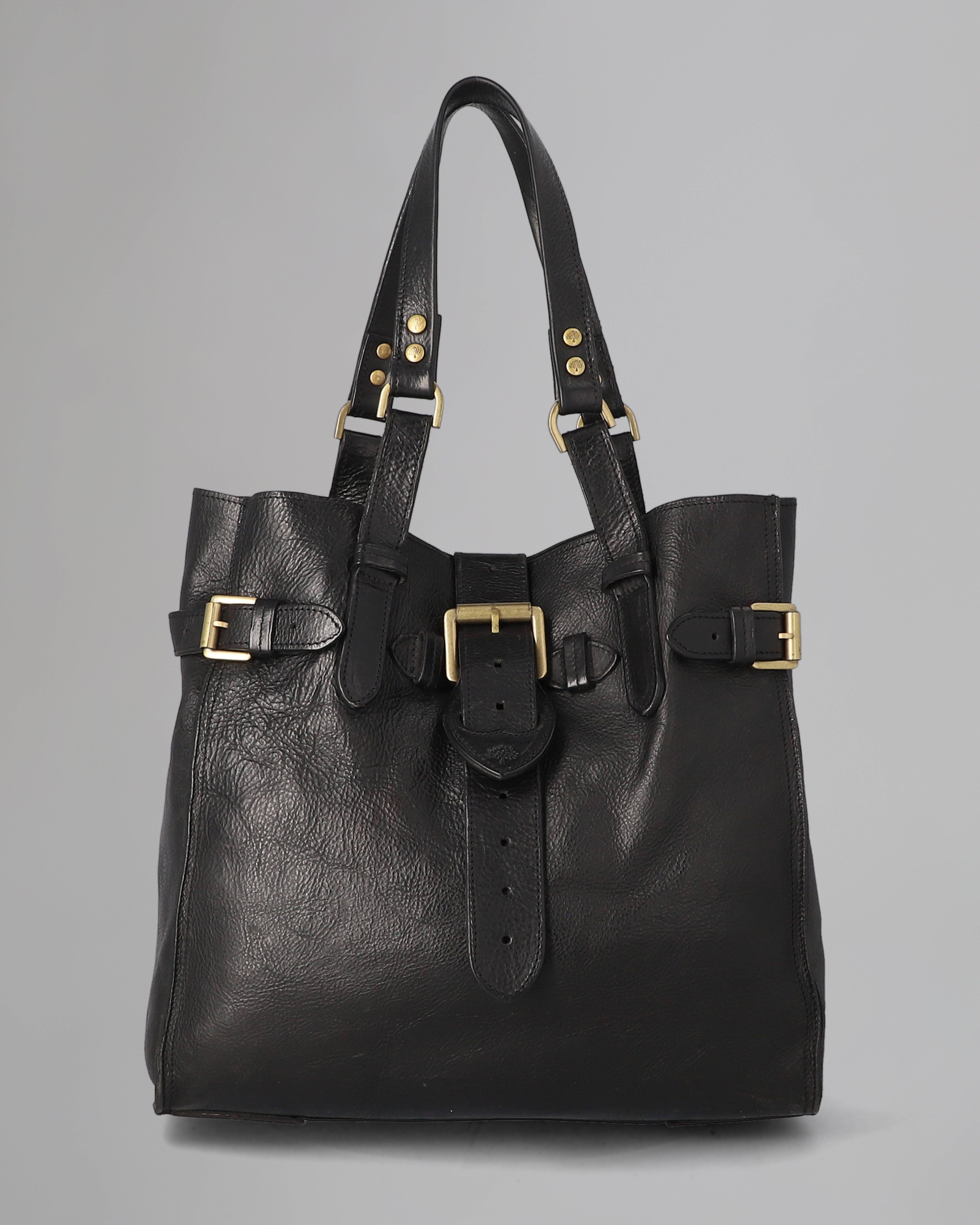 Elgin | Pre-Loved | Black NV Tanned | Pre-Loved Bags | Mulberry