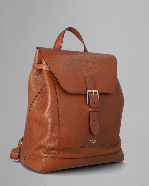 Chiltern Backpack | Pre-Loved | Oak Natural Grain Leather | Pre-Loved ...
