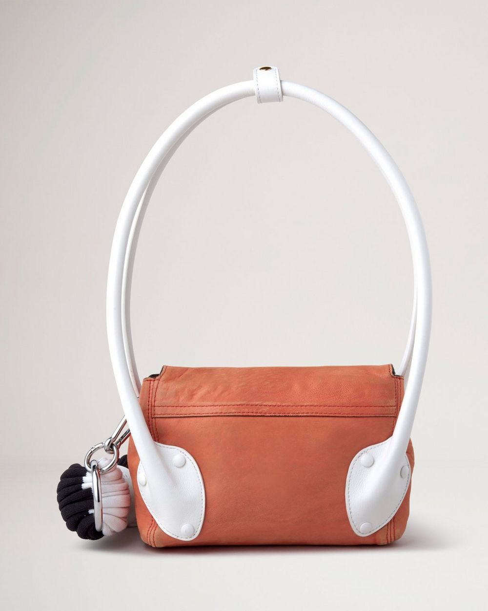 Mulberry x Stefan Cooke Edna Swing | Pre-Loved | Tomato Red Grainy ...