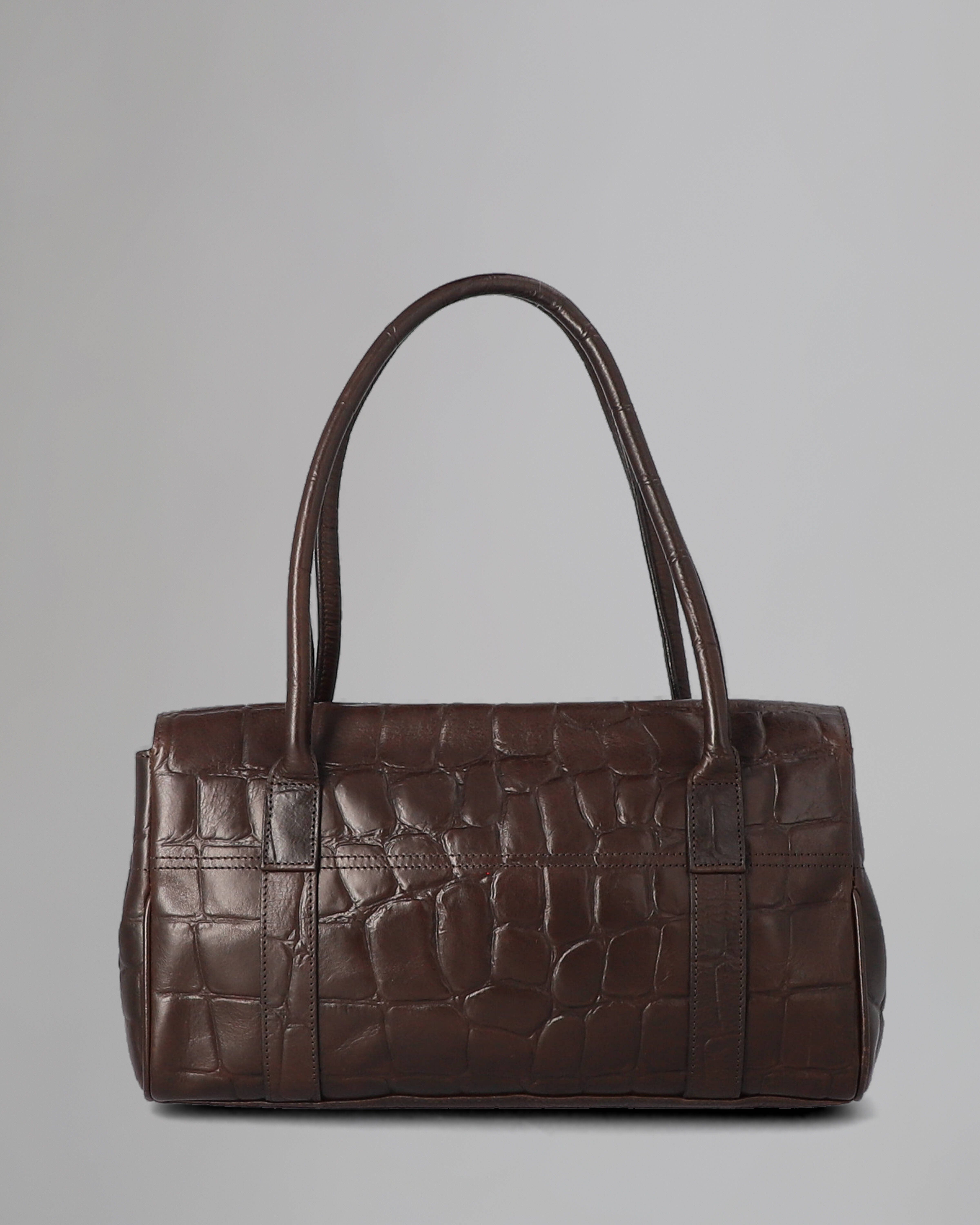East West Bayswater | Pre-Loved | Chocolate Congo Leather | Pre-Loved ...
