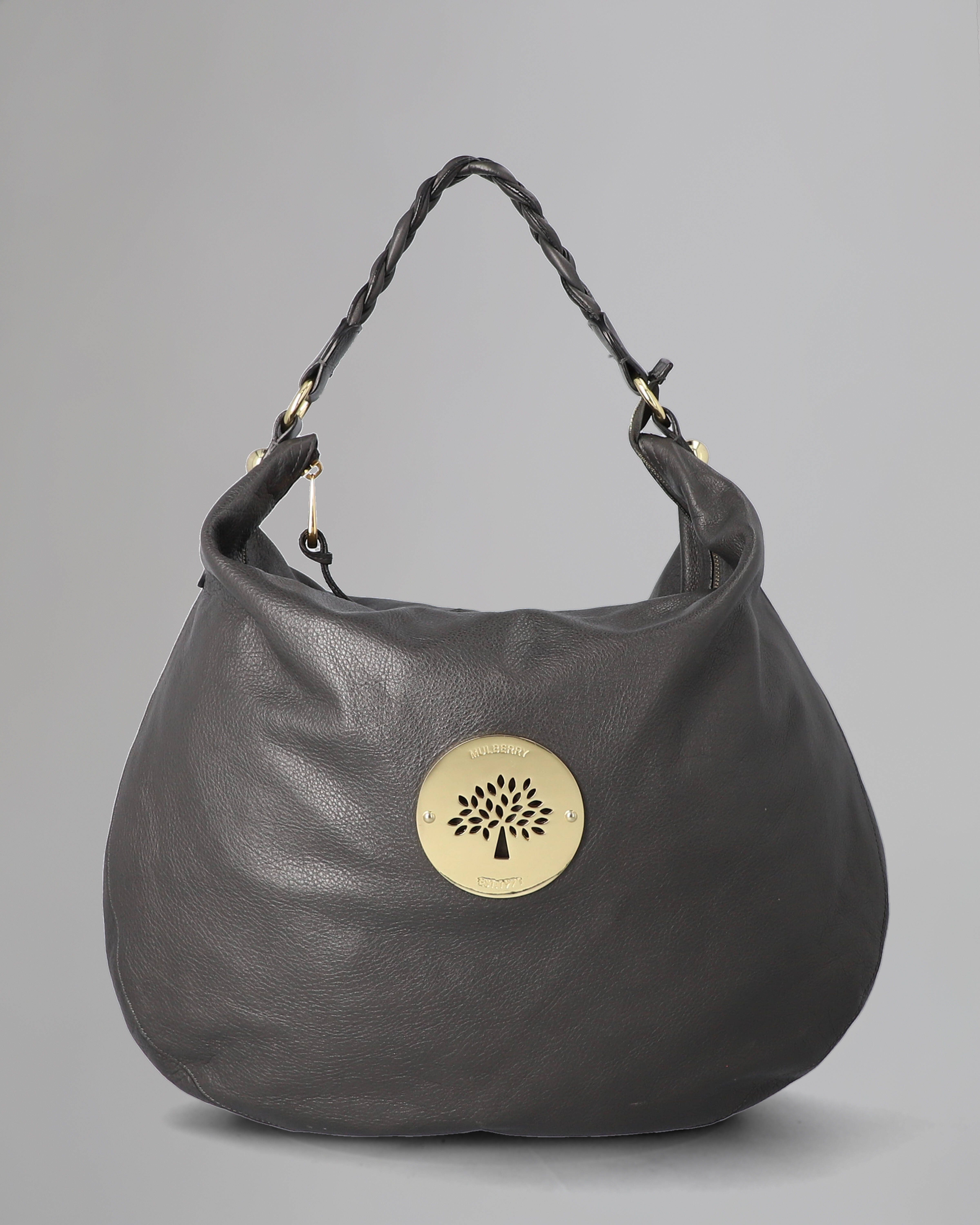 Daria Hobo | Pre-Loved | Mouse Grey Soft Spongy | Pre-Loved Bags | Mulberry