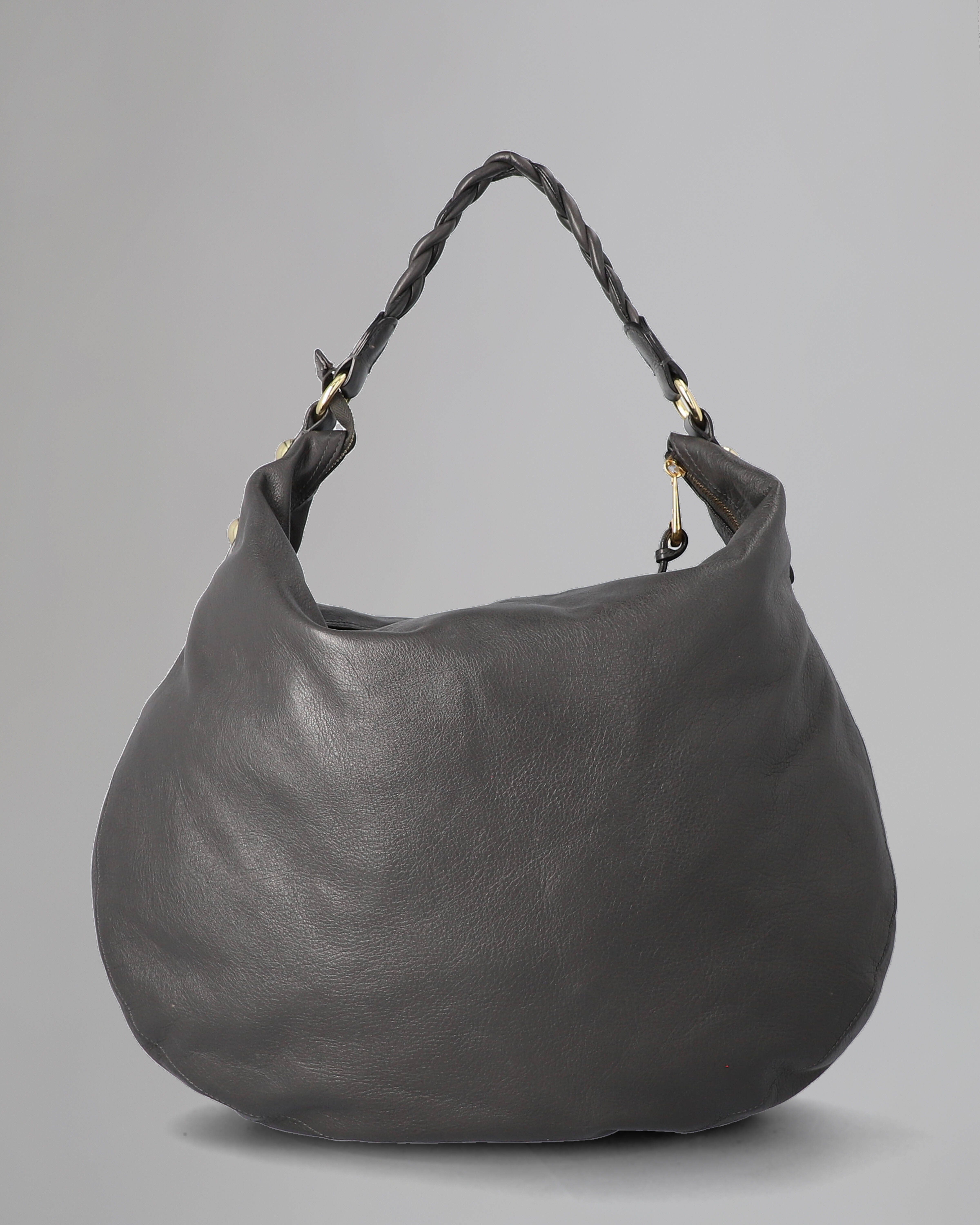Daria Hobo | Pre-Loved | Mouse Grey Soft Spongy | Pre-Loved Bags | Mulberry