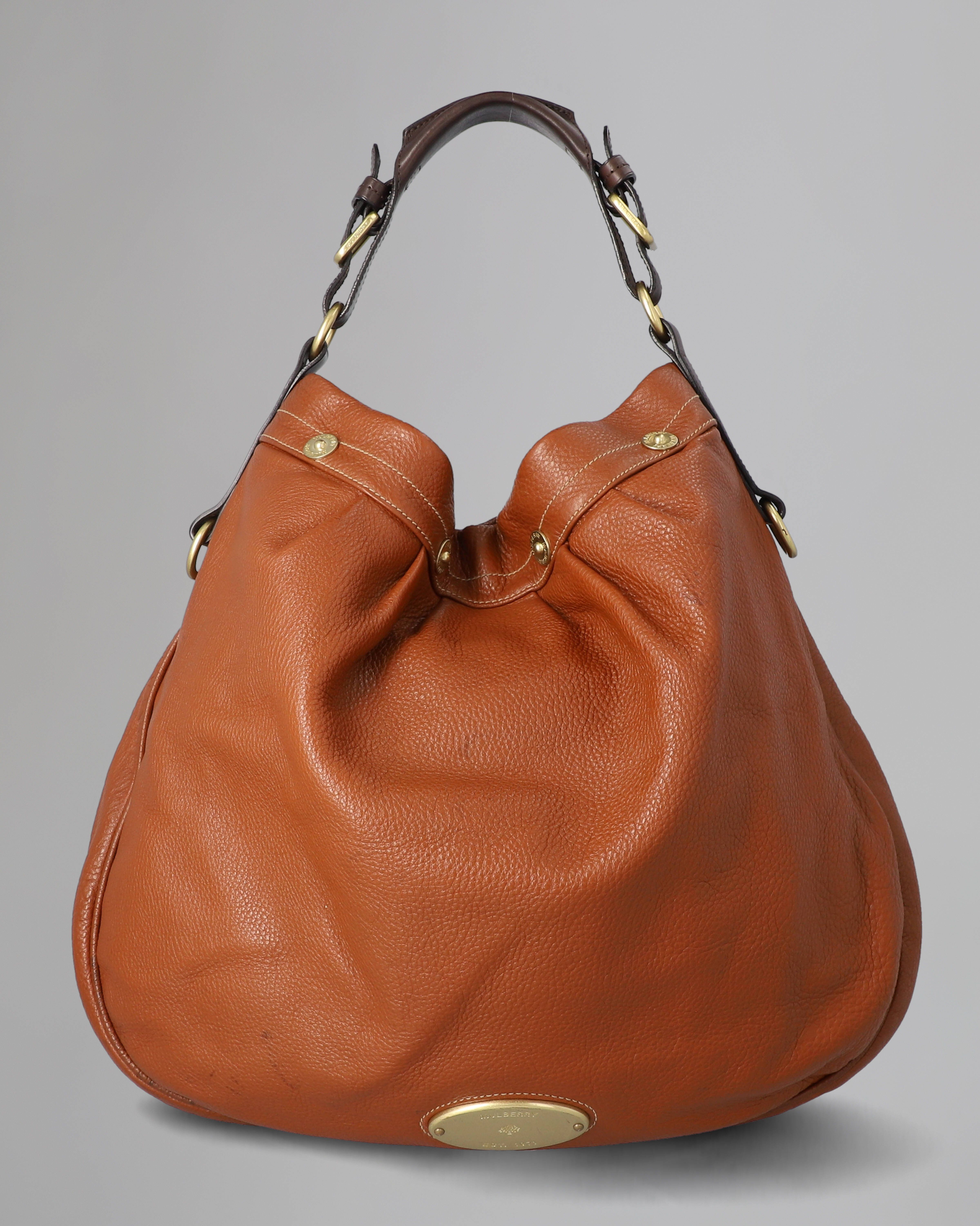 Mitzy Hobo | Pre-Loved | Oak Pebbled | Pre-Loved Bags | Mulberry