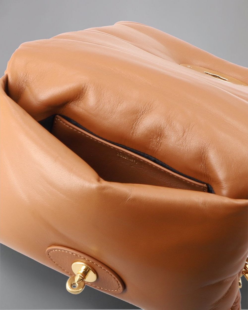 Little Softie | Pre-Loved | Tobacco Brown Nappa Leather | Pre-Loved ...