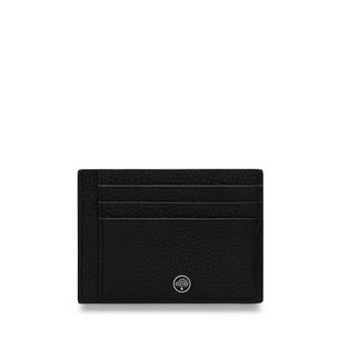 Zipped Credit Card Slip | Black Small Classic Grain | Women | Mulberry