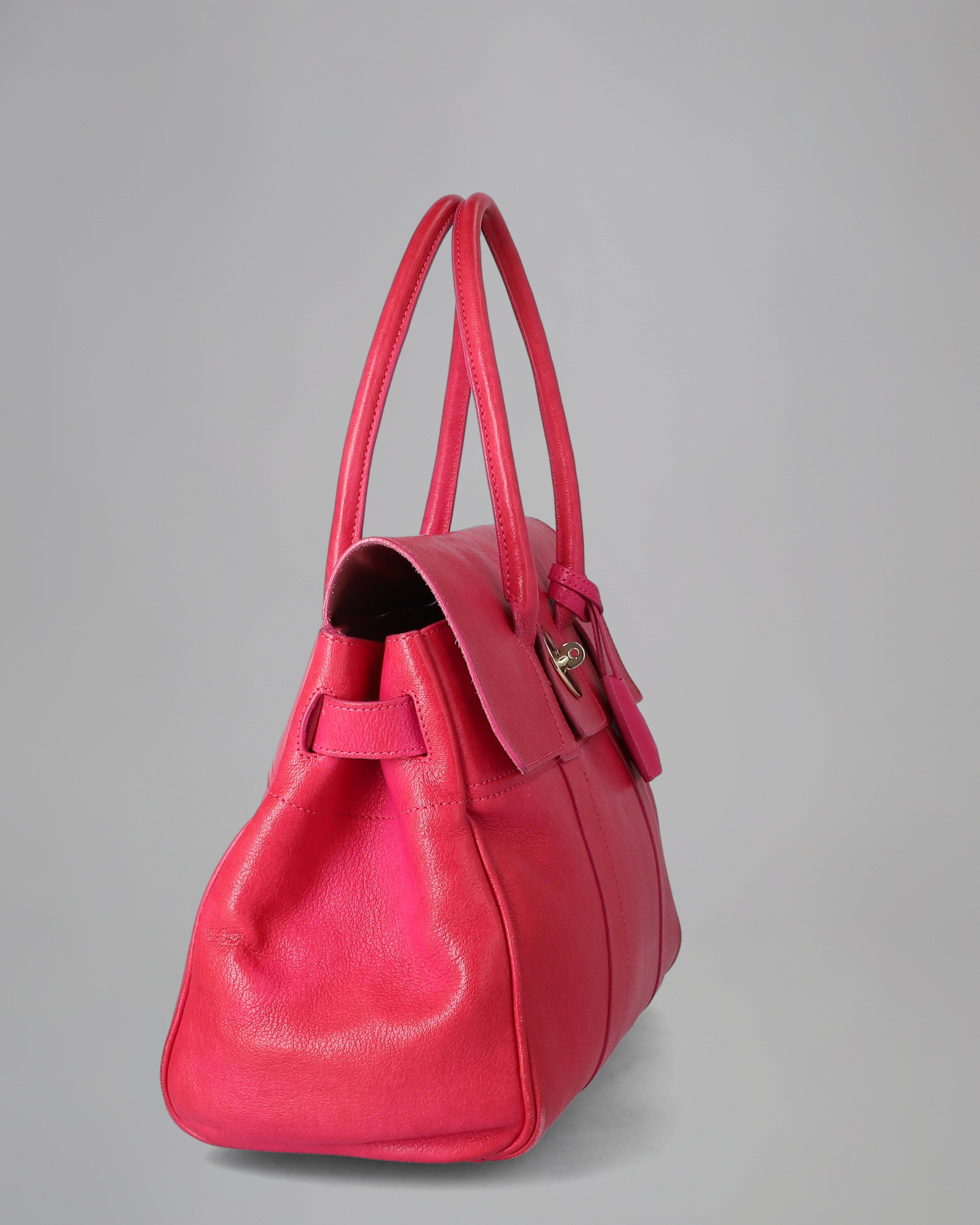 Bayswater | Pre-Loved | Mulberry Pink Glossy Goat | Pre-Loved Women's ...