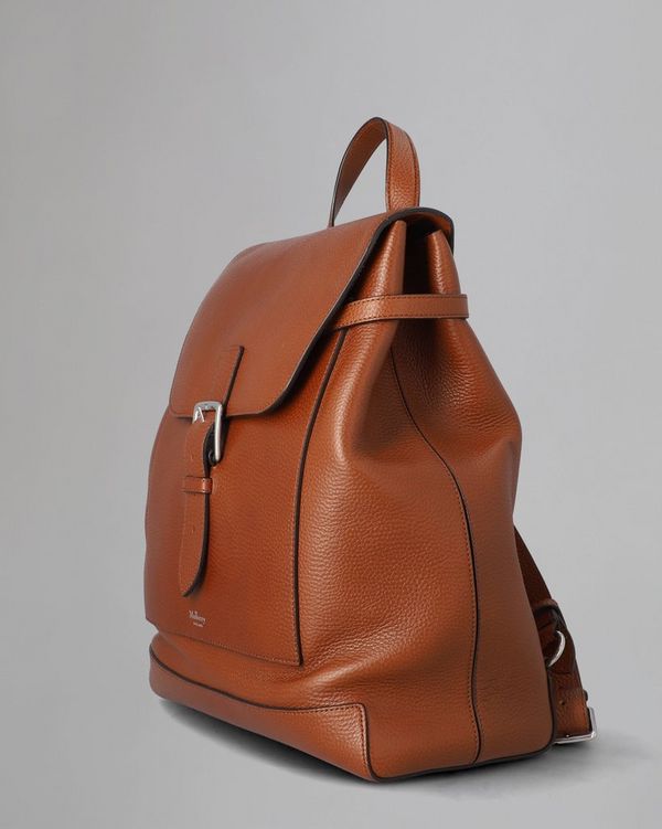 Chiltern Backpack | Pre-Loved | Oak Natural Grain Leather | Pre-Loved ...