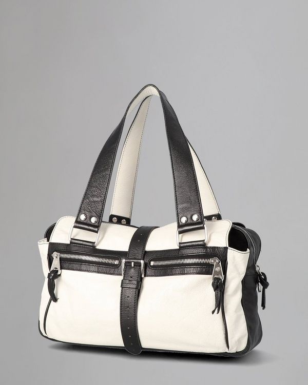 Mulberry | Mabel | Pre-Loved | White & Black Light Grainy | Pre-Loved Bags