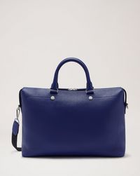 City Briefcase | Cobalt Blue Heavy Grain | Men | Mulberry