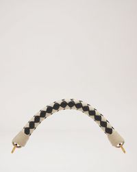 Small Iris Handle | Chalk & Black Heavy Grain & Silky Calf | Iris ...